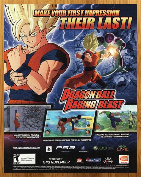 Dragon Ball Z Raging Blast Xbox