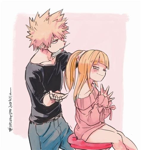 Bakugou Katsuki Himiko Toga My Hero Academia Manga My Hero Hero