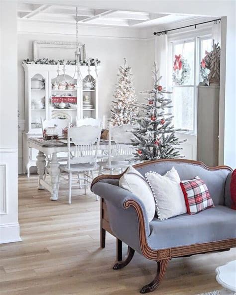 Living Room With Wood Frame Blue Couch Soul Lane