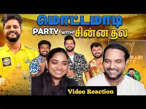 Playboy Of CSK யர Suresh Raina Vj Siddhu Vlogs Video Reaction