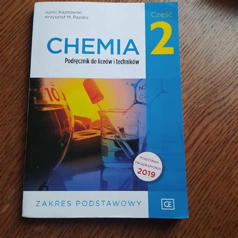 Chemia 2 podręcznik podstawowy Kaznowski Pazdro Gdów Kup teraz na