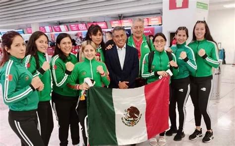 Boxeadoras laguneras ya están en la India para el Mundial de Box
