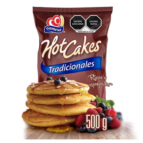 Harina Para Hot Cakes Gamesa Tradicionales 500 G Walmart