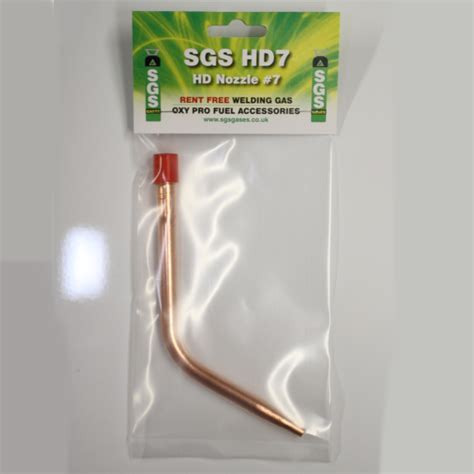HD Welding Nozzle 7 SGS Gases