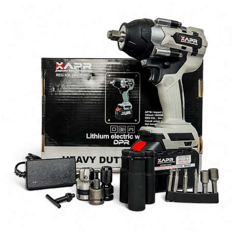 Jual APR JAPAN Impact Wrench Jumbo Facelift Baterai 99V 1800NM Mesin