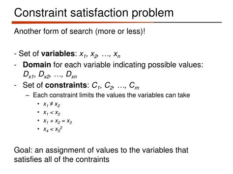 ppt constraint satisfaction problems csps powerpoint presentation id 1953209