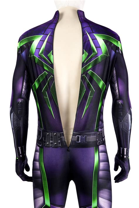 Spiderman Purple Reign Suit Costume For Adults YawBako