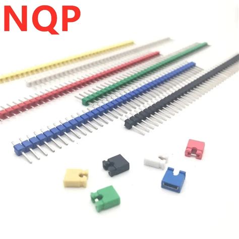 90pcs Lot 2 54 40 Pin 1x40 Single Row Male Breakable Pin Header