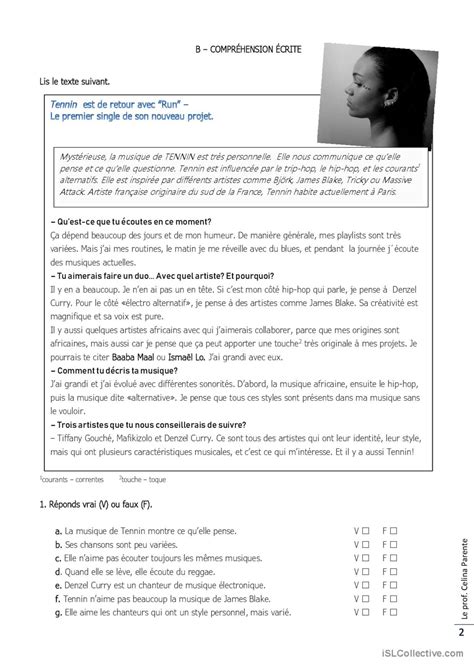 Test D Valuation Pratique De La Gra Fran Ais Fle Fiches Pedagogiques