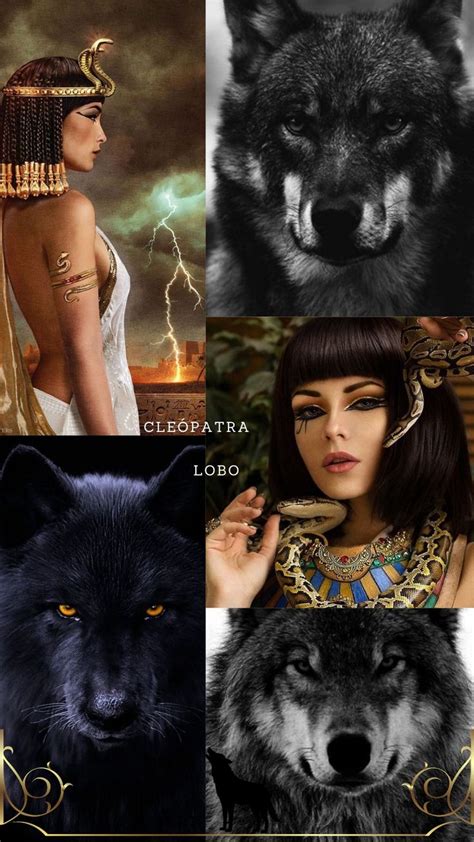 Arquétipo da Cleópatra e do lobo Ancient egypt art Archetypes Cleopatra