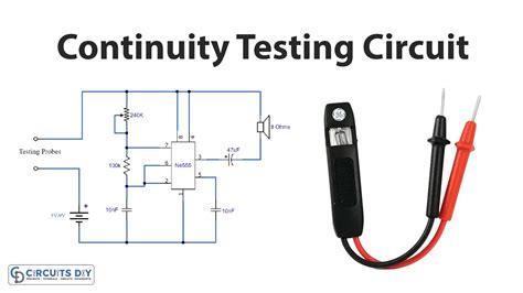 Simple Continuity Testing Circuit Diagram Using 555 Timer 55 OFF