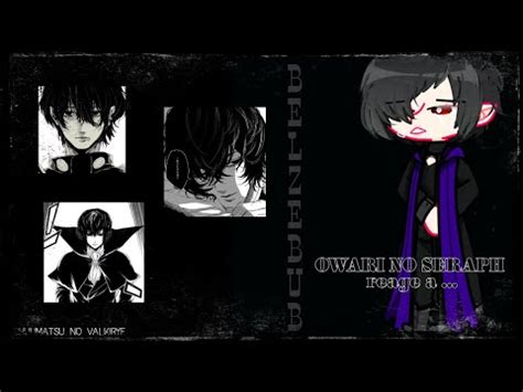 OWARI NO SERAPH Reage A BELZEBU 1 1 PT BR DESC
