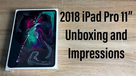 Ipad Pro Unboxing And Impressions Youtube