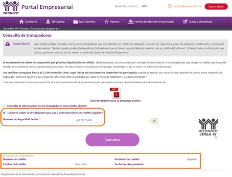 Infonavit Empresarial Linea 4 INFONAVIT