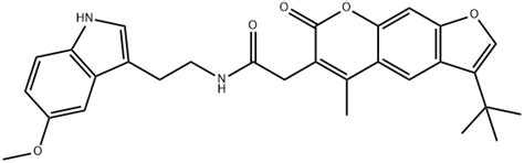 2 3 Tert Butyl 5 Methyl 7 Oxofuro 3 2 G Chromen 6 Yl N 2 5 Methoxy