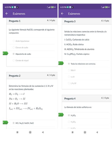 Evaluación Continúa S06 s1 y S06 s2 química en general Química