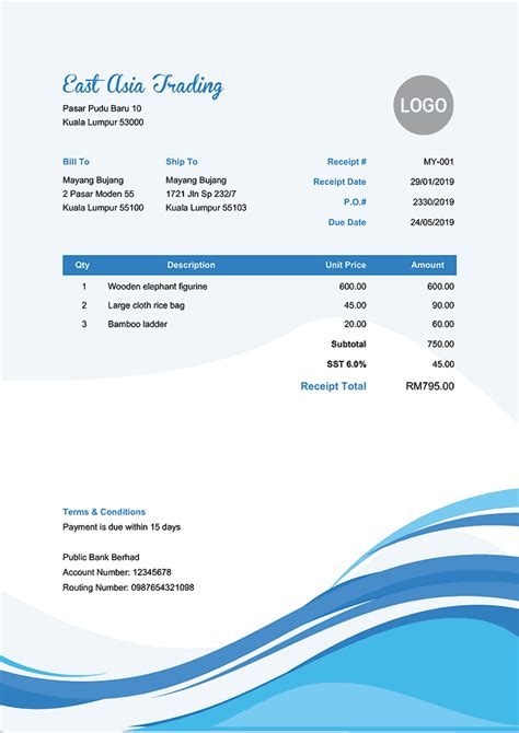 Free Receipt Templates Print Email Receipts As Pdf Artofit