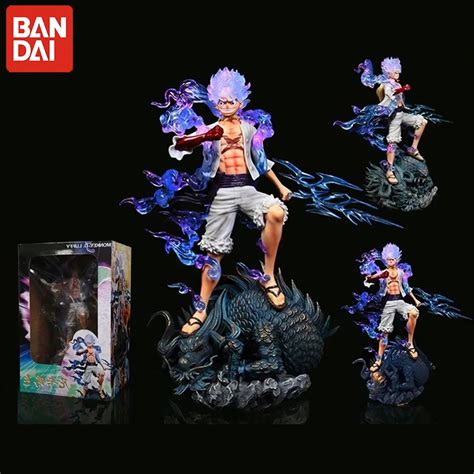 Figura de acción de One Piece Nika Luffy Gear 5 estatua de dios del