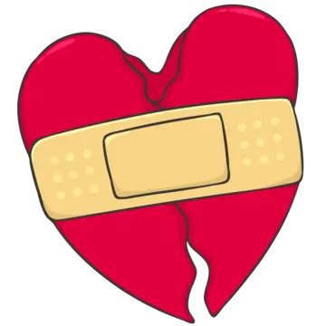 Broken Heart Illustration Broken Heart Cartoon Broken Heart Clipart