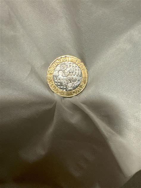 Pound Coin Minting Error Act Of Union Ultra Rare Ebay