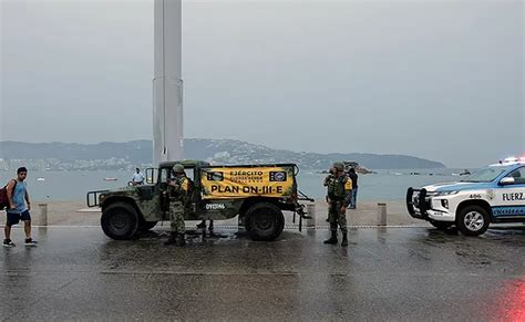 Fotos muestran Acapulco antes y después del paso del huracán Otis