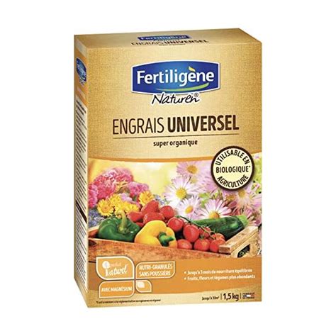 Fertiligène Engrais universel Naturen 1 5 kg Jardin de Daphné