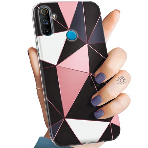 Etui Do Realme C3 Wzory Mozaika Sztuka Kolorowa Obudowa Pokrowiec Case
