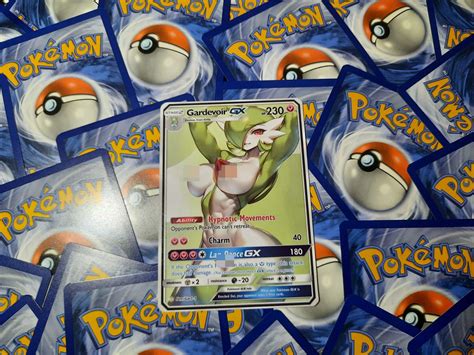Gardevoir Female Custom Nsfw Adult Full Art Pok Mon Card Etsy