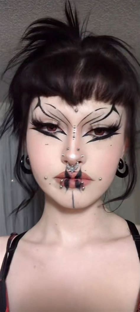 Goth Eye Makeup Anime Eye Makeup Punk Makeup Alt Makeup Swag Makeup