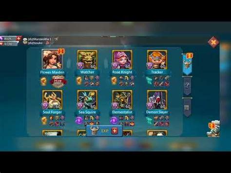 Lords Mobile New Hero Flower Maiden February Youtube