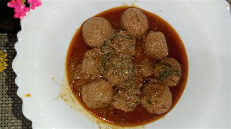 Mutton Kofta Curry Recipe How To Make Koftay With Gravy Kashmiri