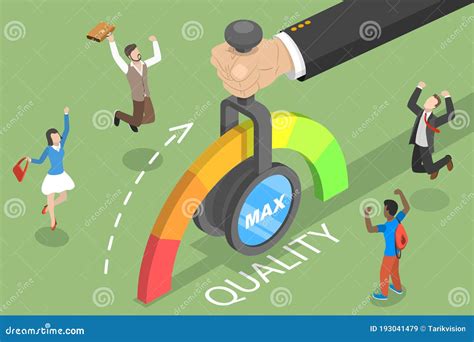 D Ilustraci N Conceptual Vectorial Plana Isom Trica Qi De Mejora De