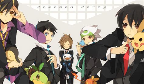 Pikachu Red Ethan Hilbert Brendan And 5 More Pokemon And 6 More