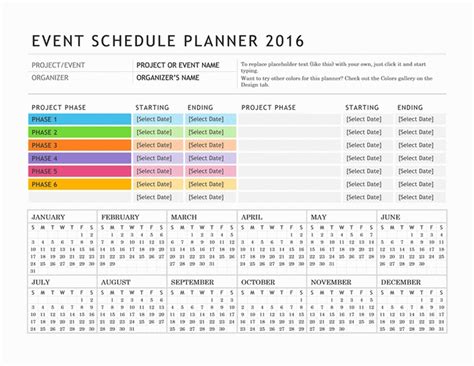 Event Planner Templates Event Calendar Template Event Planning