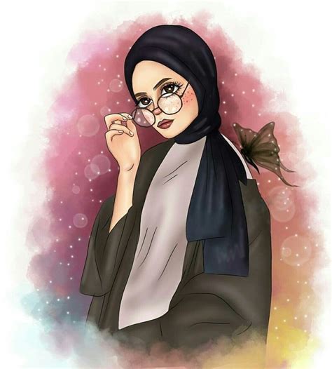Pin On Hijab Illustration
