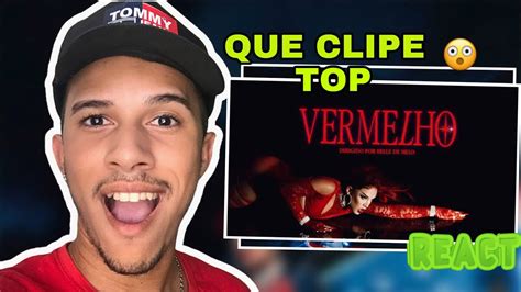 React Gloria Groove Vermelho Clipe Oficial Youtube