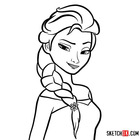 Easy Disney Princess Drawings Elsa Disney Fan Art Disney Drawings Flame Princess Frozen Art