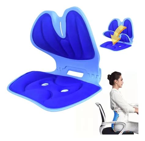 Corrector De Postura Soporte Lumbar Plegable Silla Sop Cuotas Sin