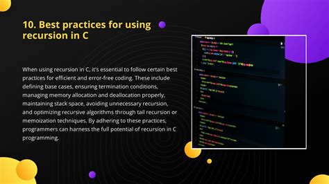 ppt understanding the concept of recursion in c a comprehensive exploration powerpoint