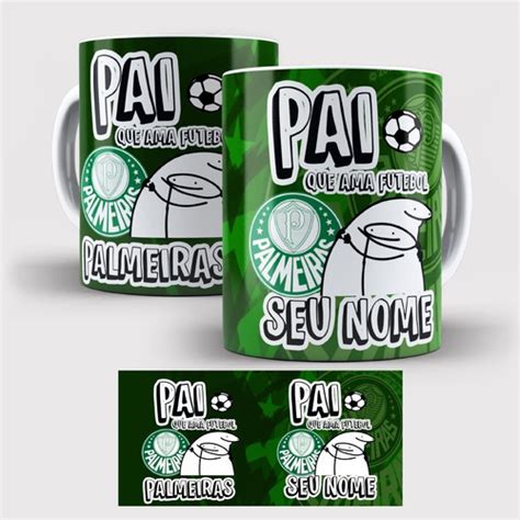 Caneca Personalizada Flork Dia Dos Pais Palmeiras MercadoLivre