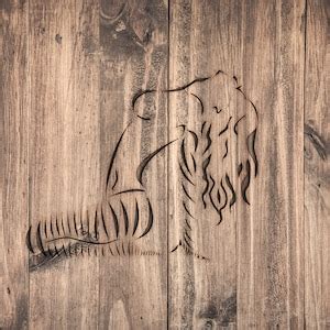 Naked Woman Wall Art Abstract Laser Cut Cnc Stencil Svg Dxf File Etsy