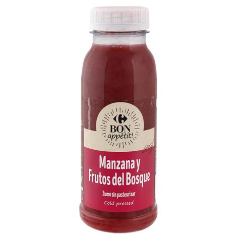Zumo De Manzana Y Frutos Del Bosque Carrefour Botella Cl