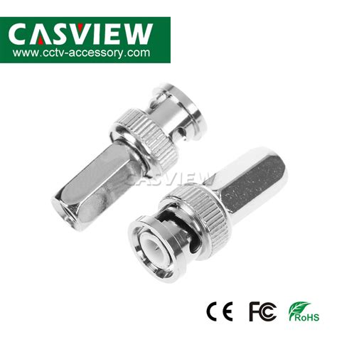 CCTV BNC Twist On Type Connector Male For Rg59 Cable CBN 009 Twist On