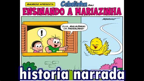 Cebolinha Em Ensinando A Mariazinha Gibis Do Rapha