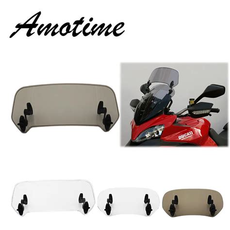 Pare brise réglable pour moto déflecteur d air pour Honda BMW