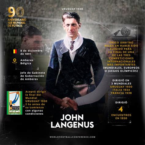 Antonio Ubilla on Twitter El belga John Langenus fue el árbitro que