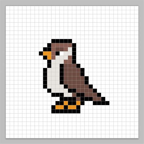 How To Make A Pixel Art Bird Mega Voxels