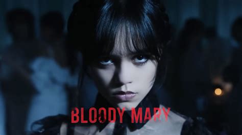 LADY GAGA BLOODY MARY Tik Tok Remix Speed Up Wednesday Addams