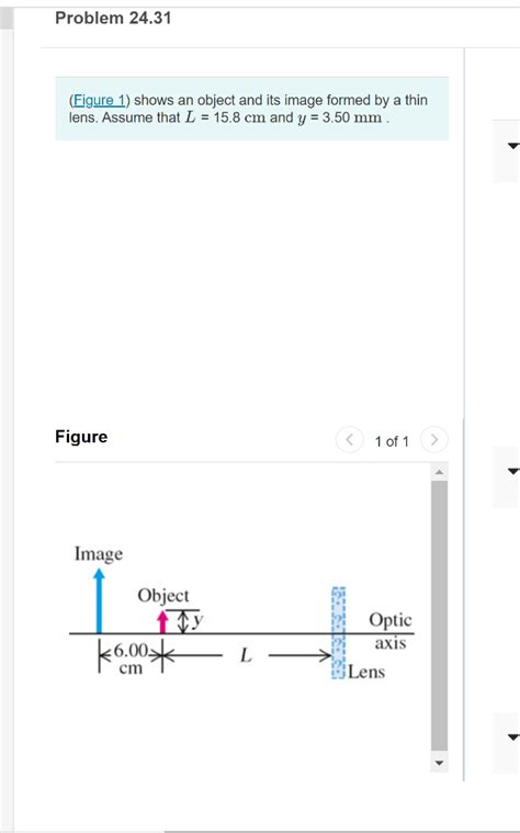 Solved Figure Shows An Object And Its Image Formed By A Chegg