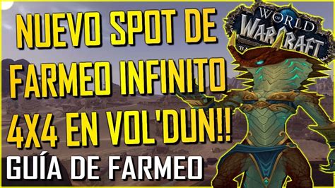 Guía de farmeo de oro Nuevo Spot de Farmeo INFINITO en Voldun